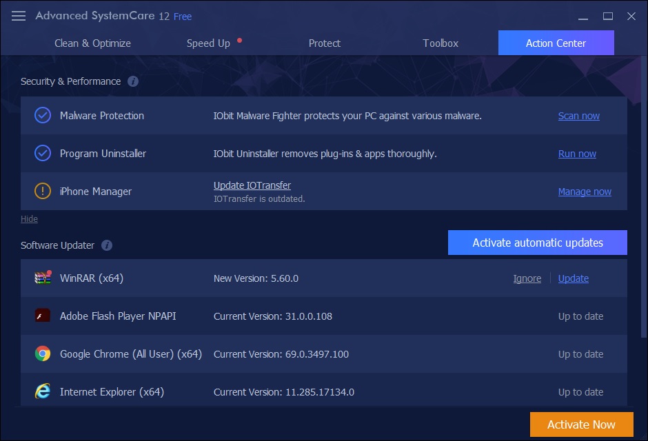 Advanced SystemCare 12 User Manual