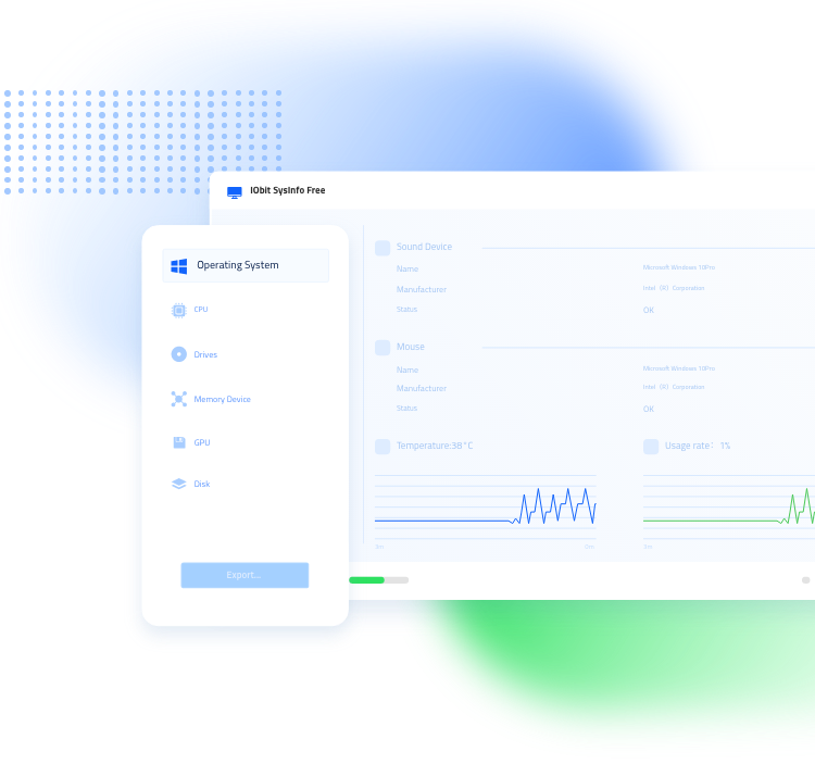 Free System Information, PC Specs & Monitoring - IObit Sysinfo