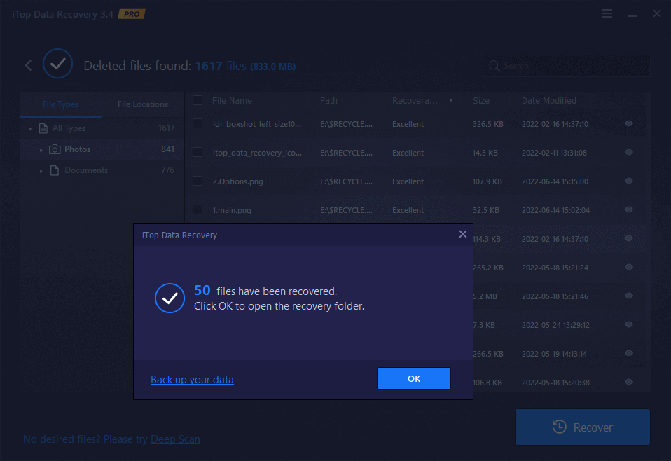 IObit recommend the best data recovery software - iTop Data Recovery