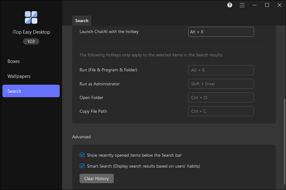 IObit recommend the best free computer desktop organizer - iTop Easy Desktop