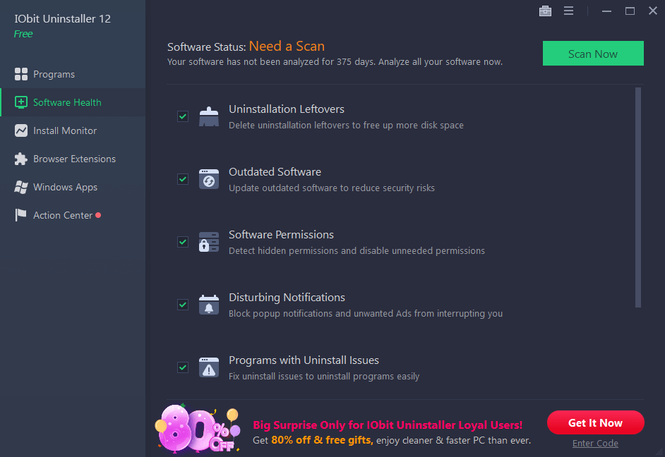 IObit Uninstaller - Potente desinstalador para eliminar plug-ins y ...